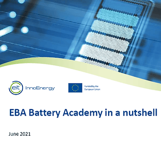 BatteryPlat | EBA Battery Academy in a nutshell